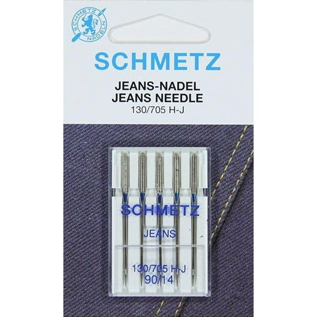 Aiguilles de machine à coudre pour jeans - Schmetz - 5 pcs. par 3,50