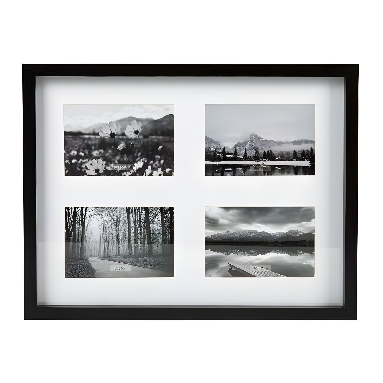 Cadre Photo Format Paysage: Cadre Personnalisé Avec Plusieurs Photos – BSBF