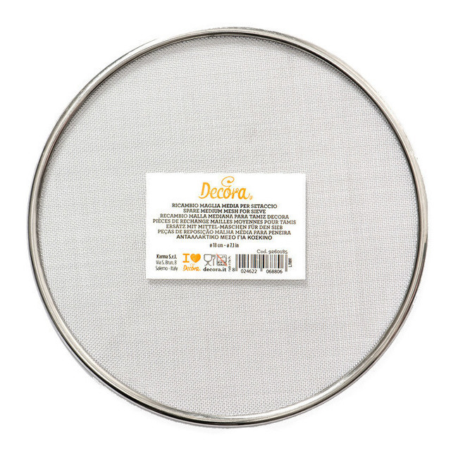 Filets de rechange pour tamis en acier de 18 cm - Decora par 7,90